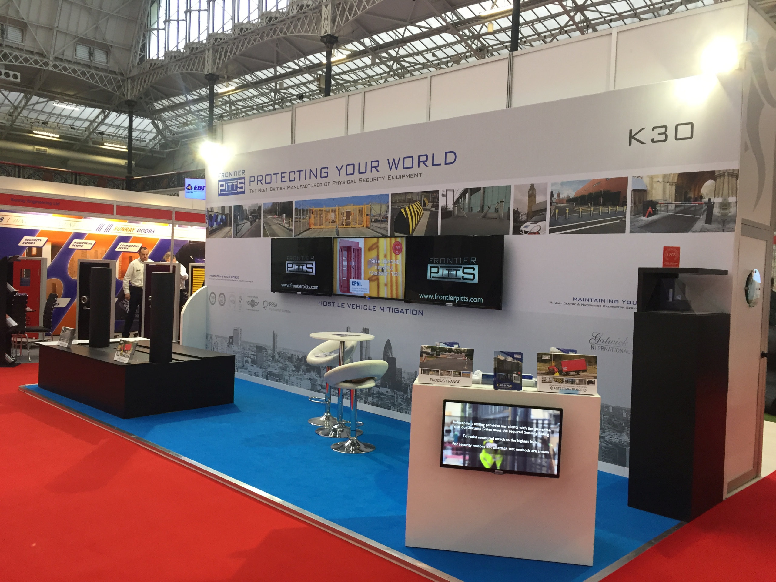 UK Security Expo 2017 Success - Frontier Pitts