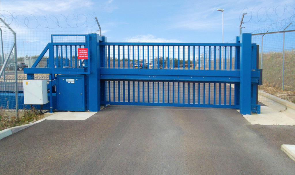 HVM Gates at Gas Site - Frontier Pitts