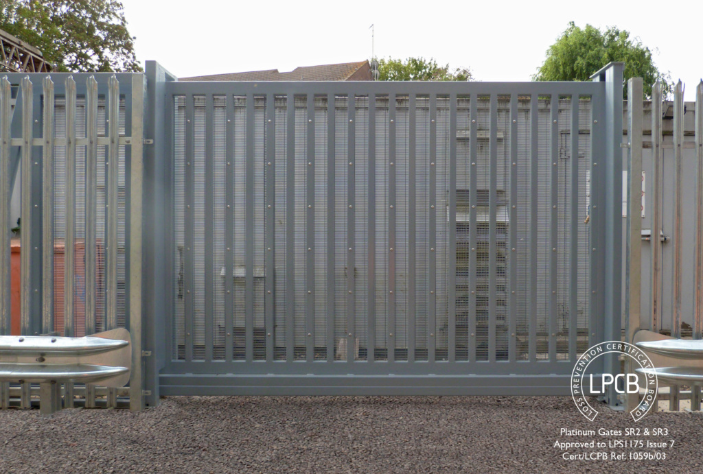 Secured by Design Platinum Sliding Gate SR1, SR2 & SR3 - Frontier Pitts