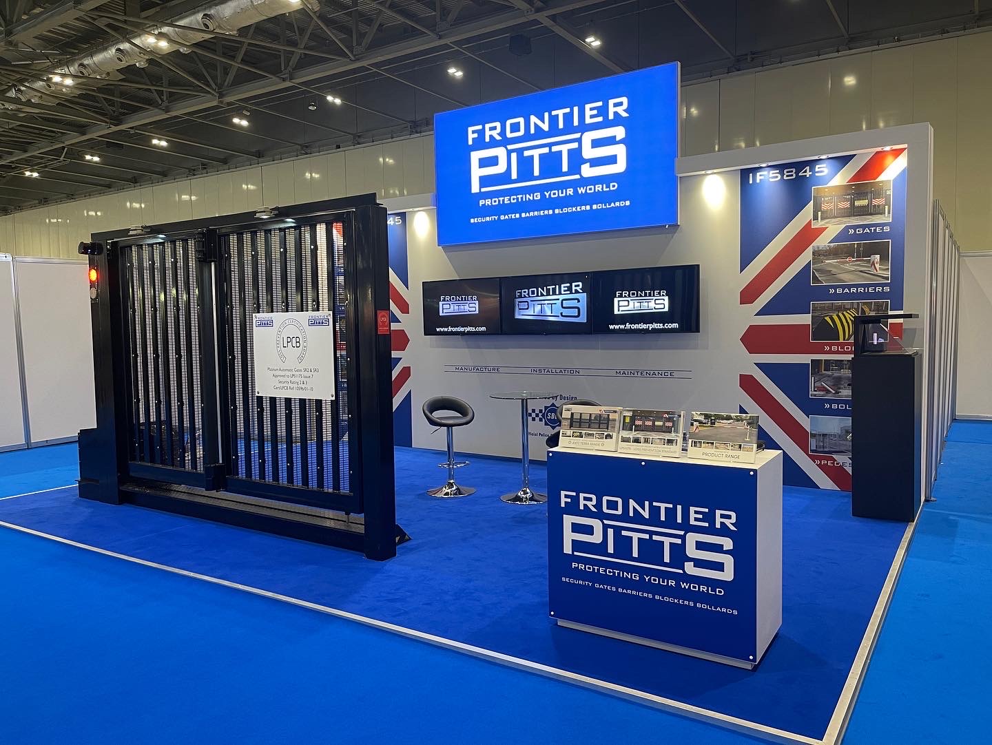 Frontier Pitts at IFSEC 2023 - Welcome to Frontier Pitts