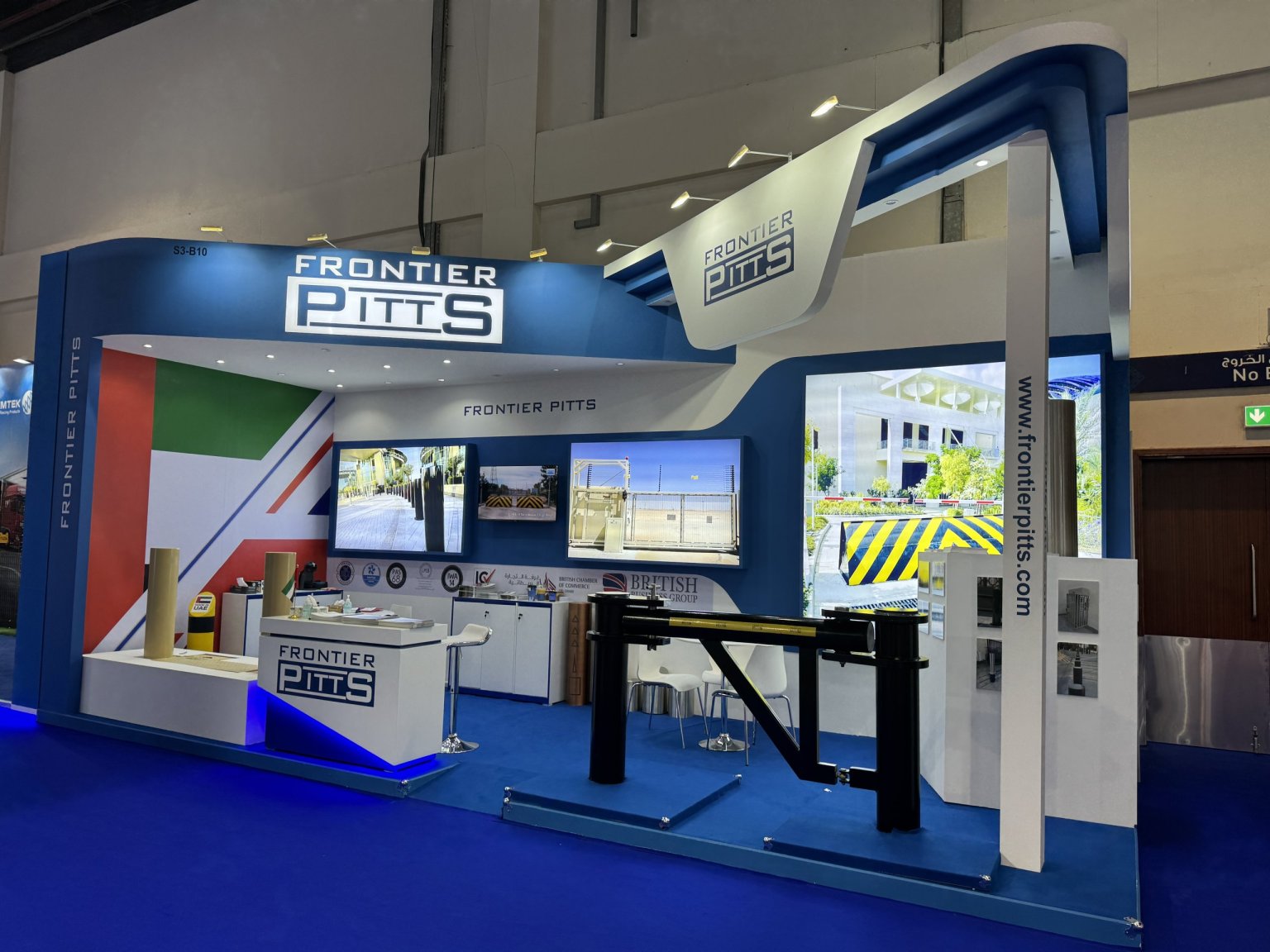 Frontier Pitts at Intersec Dubai 2025 - Frontier Pitts